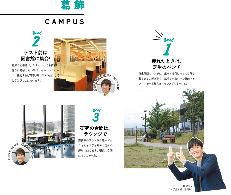 RikaRika Rikadai Campus Magazine Vol.026 | 裏CAMPUS SPOT BEST3