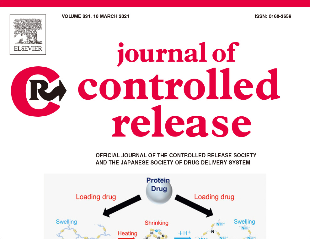本学教員らの論文が『Journal of Controlled Release』誌のInside Front Coverに選出｜東京理科大学