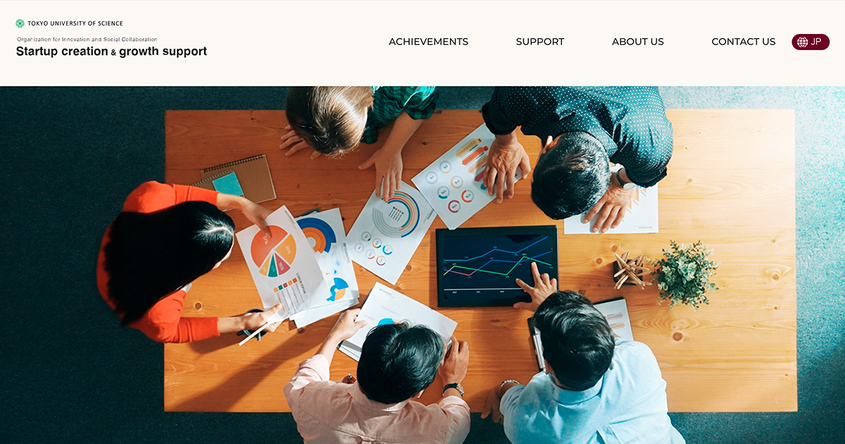 Startup creation & growth support | Tokyo University of Science (TUS)